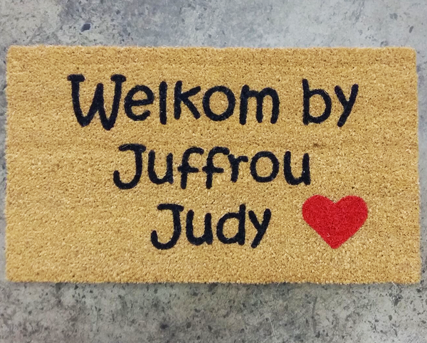Juffrou - rooi hart - Itchy Feet